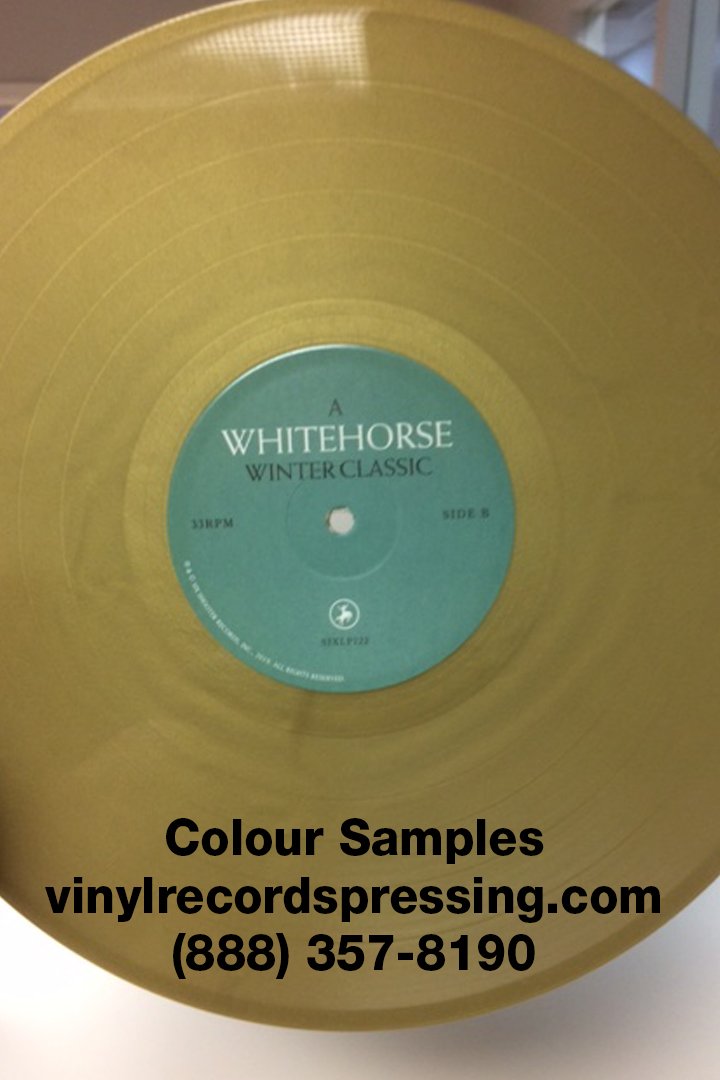 Custom Colour Records Samples - Toronto Record Pressing Vinyl
