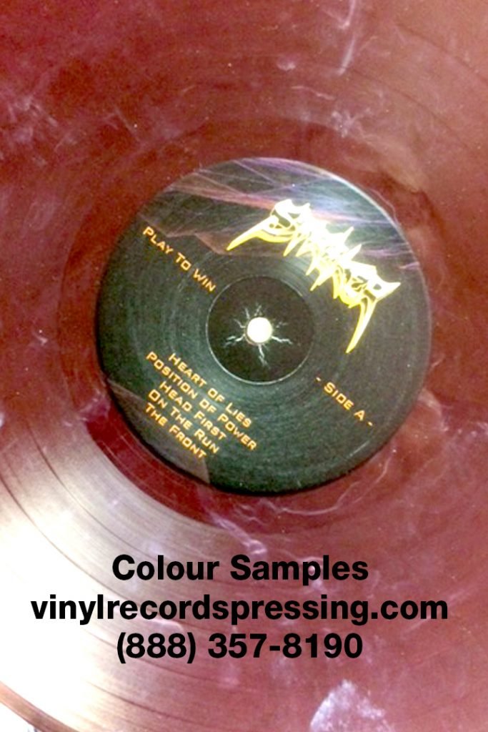 Custom Colour Records Samples - Toronto Record Pressing Vinyl
