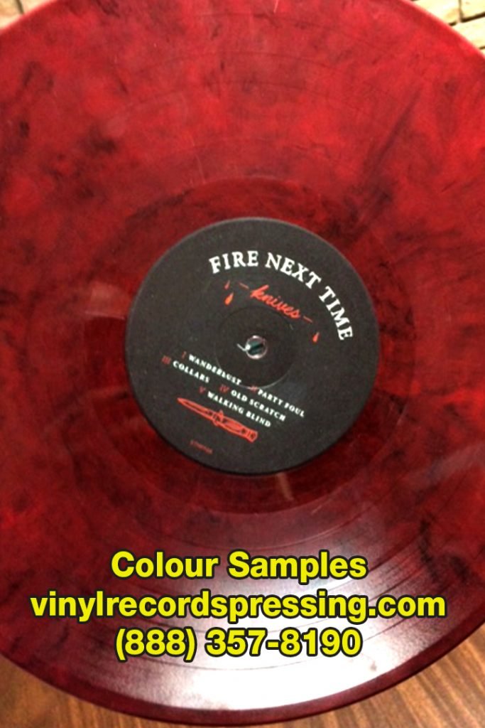Custom Colour Records Samples - Toronto Record Pressing Vinyl